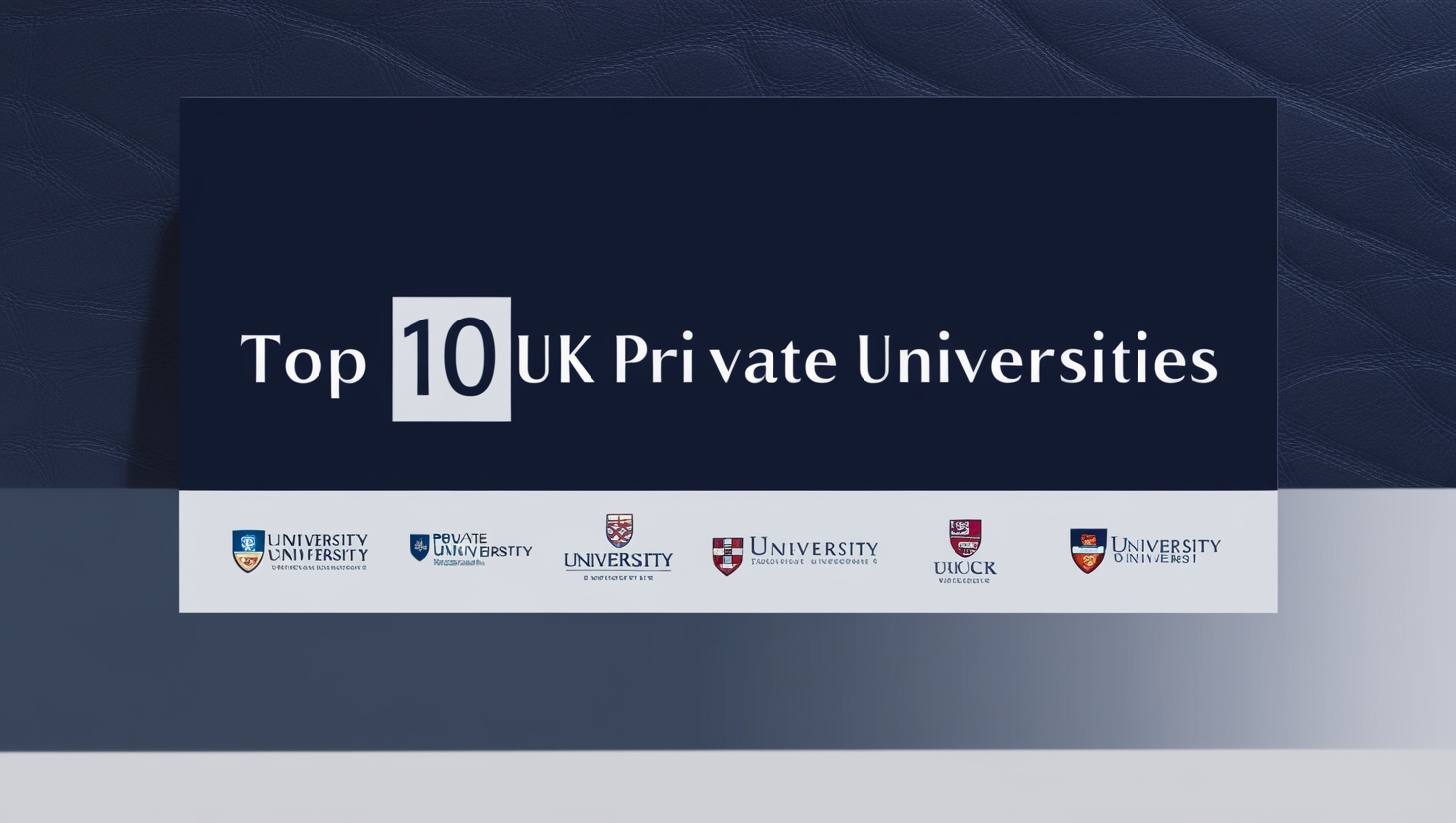 Top 10 UK Private Universities: Locations, Fees, Educational Facilities