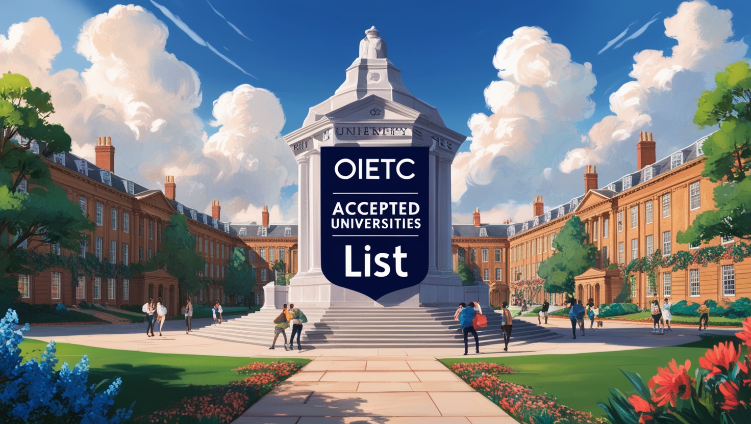 OIETC Accepted all Universities list in the UK